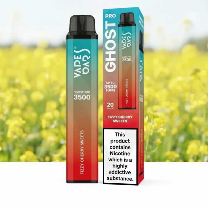 Vape Bar Ghost Pro Fizzy Cherry Sweets –3500 Puffs Vape City